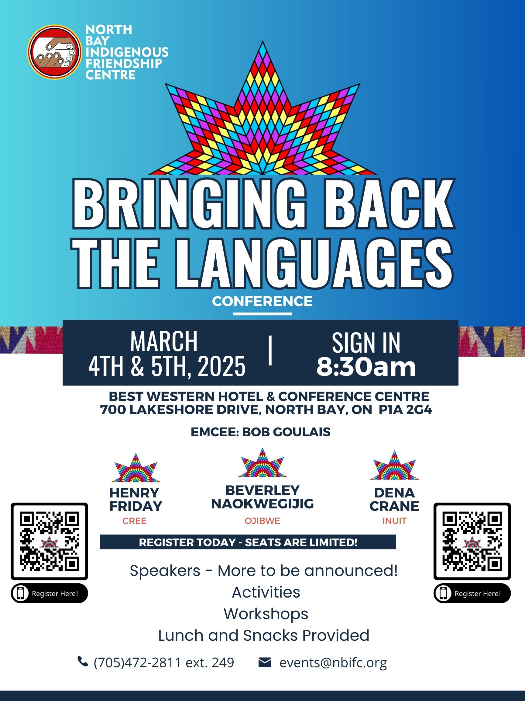 2025 Language Conference – North Bay Indigenous Friendship Centre